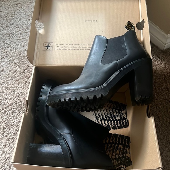 Dr. Martens | Shoes | Doc Martin Heels | Poshmark